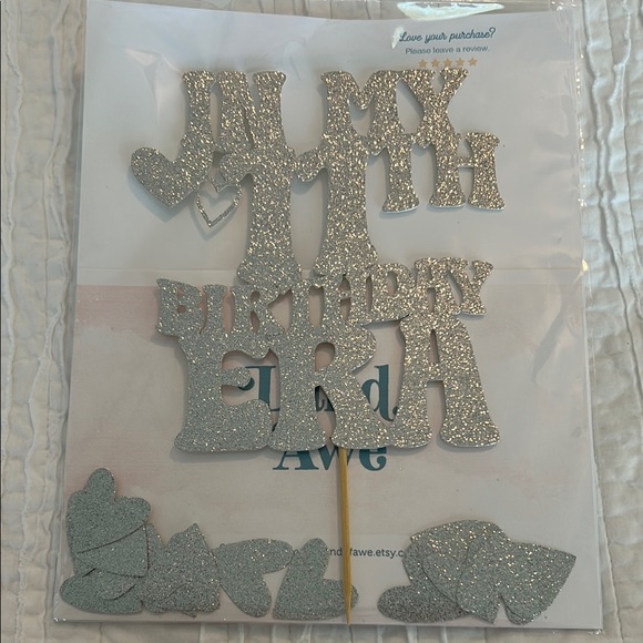 etsy | Other | Brand New Cake Topper In My 1th Birthday Era ...